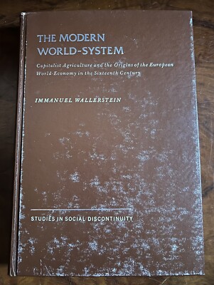The Modern World-System (1974), Immanuel Wallerstein, hardcover Good ...