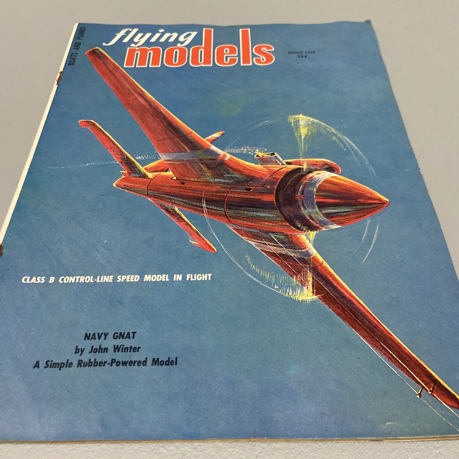 FLYING MODELS MAGAZINE~ August 1958 | eBay