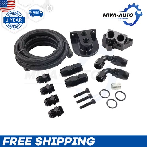 Oil Filter Relocation Kit for Ford Mustang GT / F150 5.0 5.2 Coyote ...