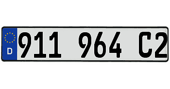 custom euro German license plate tag for bmw audi MERCEDES volvo subaru ...