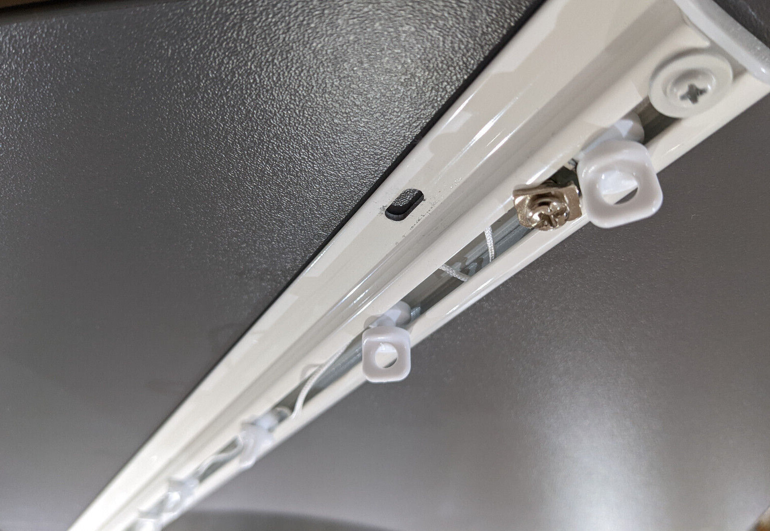 Discreet Thin Hidden WAVE Curtain Rail Track LONG LENGTHS COMPLETE UP ...