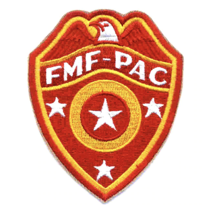 3.75" MARINE CORPS FMF PAC EMBROIDERED PATCH | eBay