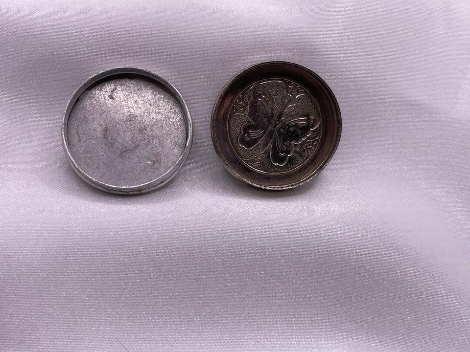 Vintage Lucretia Vanderbilt Butterfly Powder Compact | eBay