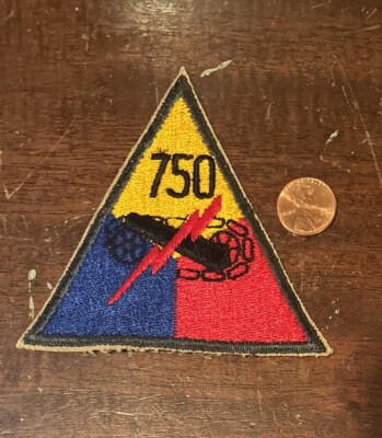 Original WWII US 750th Armored Division patch | eBay