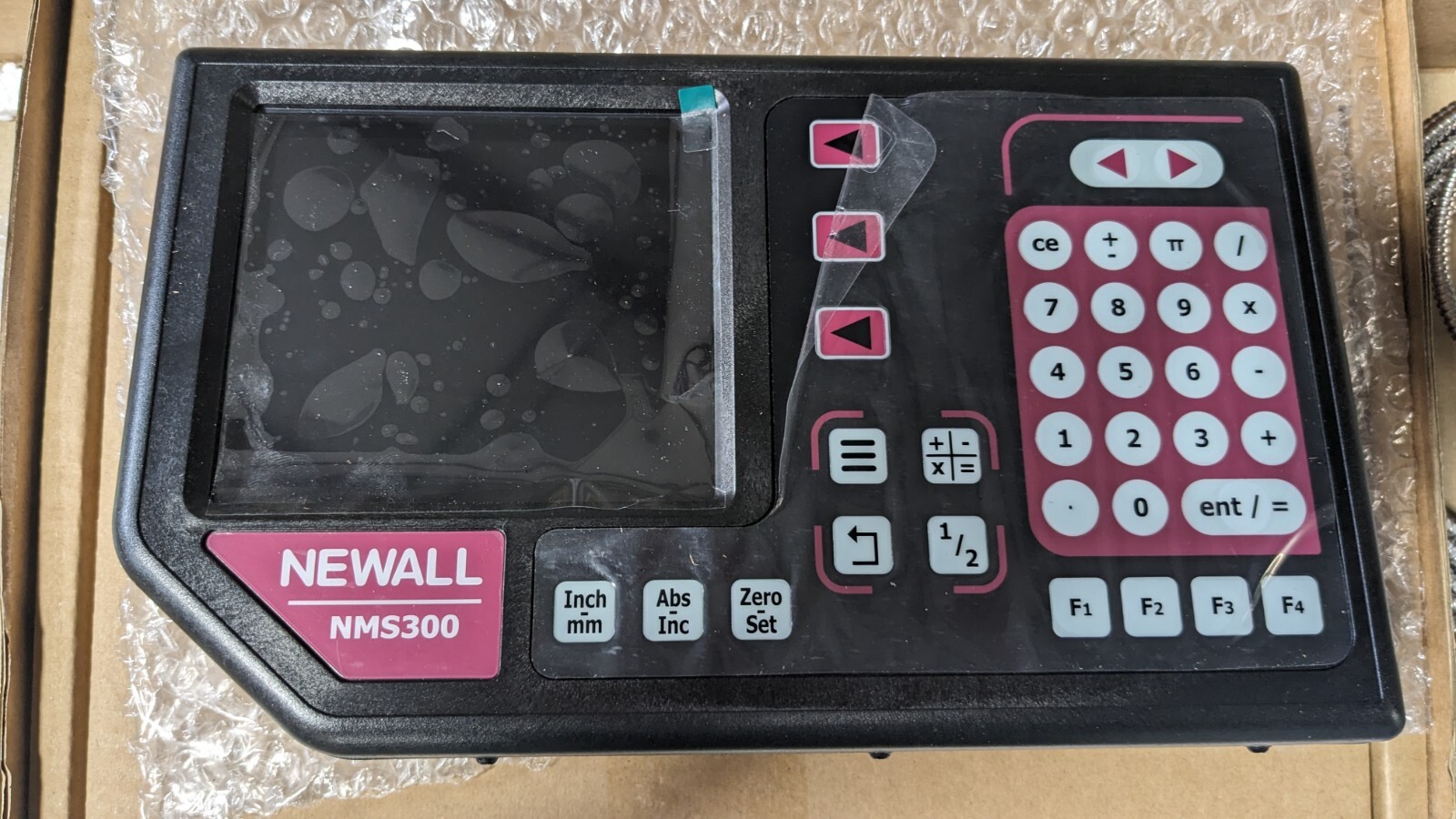 NEWALL Lathe DRO System 2 Axes Inductive Scale 14" X-Axis 60" Z-Axis ...