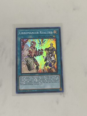 Yugioh Libromancer Realized Super Rare NM Dimension Force Same Day ...