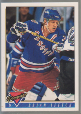 1993-94 Topps Premier #25: Brian Leetch | eBay