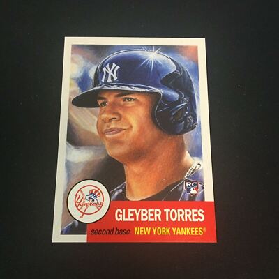 2018 Topps Living Set GLEYBER TORRES RC #34 New York Yankees *JY05A | eBay