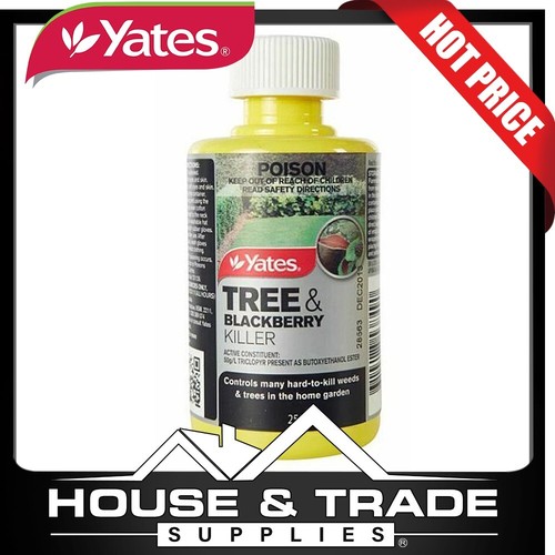Yates Tree And Blackberry Weed Killer Concentrate 250ml Glyphosate Free ...