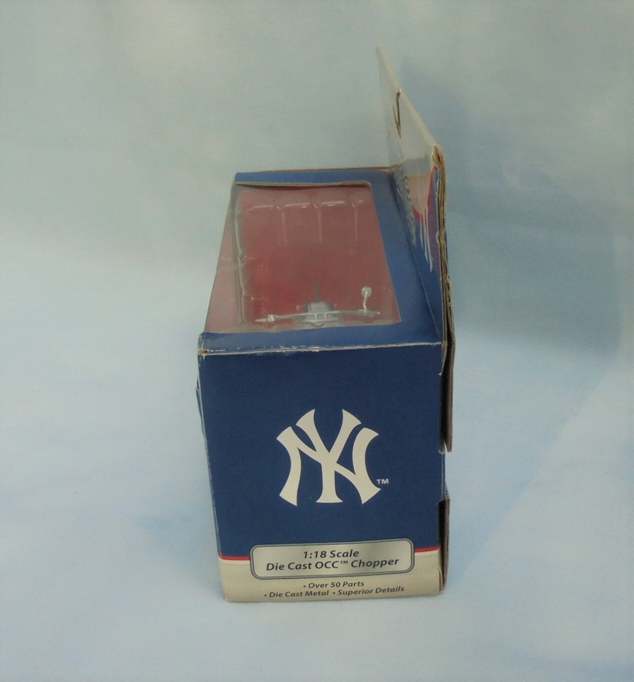 Ertl Collectibles OCC Chopper Die Cast Motorcycle MLB Baseball New York ...