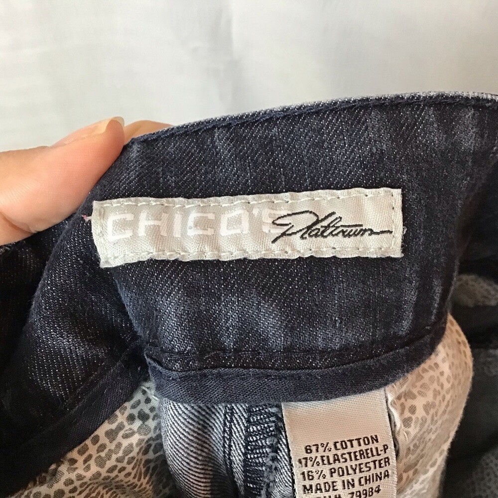 Chico’s Platinum Ultimate Fit High Rise Jeans - Gem