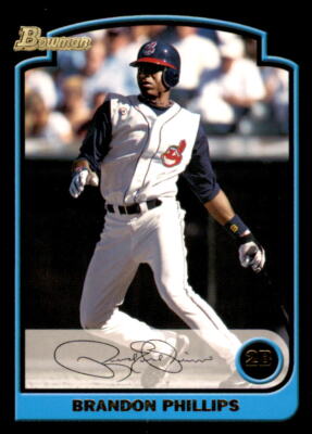 2003 Bowman #160 Brandon Phillips Cleveland Indians | eBay