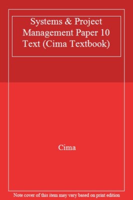 Systems & Project Management Paper 10 Text (Cima Textbook) By Ci | eBay