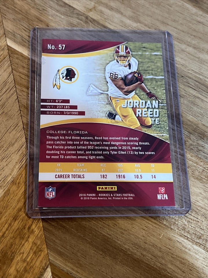 2016 Rookies And Stars NFL Redskins Jordan Reed /75 Washington | eBay