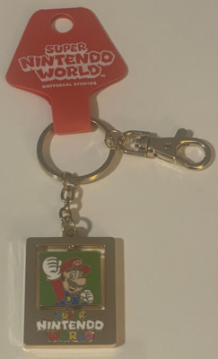 Universal Studios Super Nintendo World Mario Spinning Keychain Epic ...