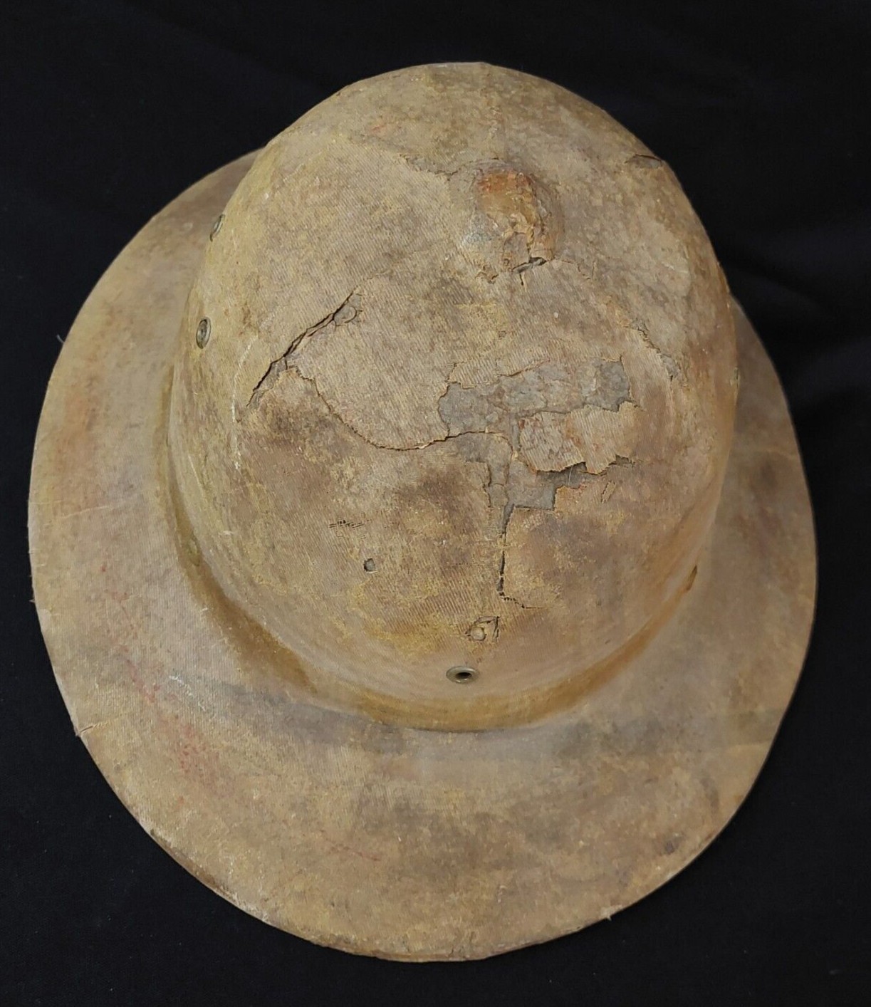 Amazing Vintage Sun Pith Helmet. Green inside. DSA 100-4036-8415-161 ...