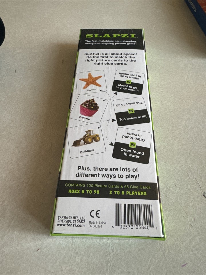 Slapzi Fast Paced Card Slapping Game Carma Games Family Fun Complete ...