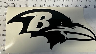 BALTIMORE RAVENS Vinyl Decal Large 9” CHOOSE YOUR COLOR-Car, Boat ...