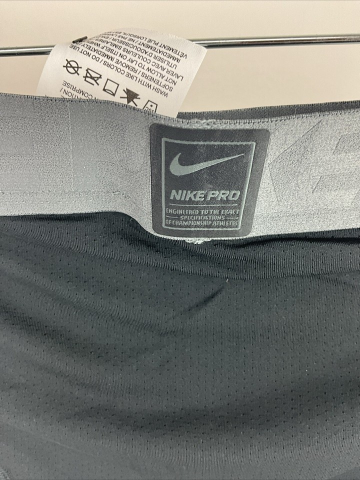 Nike Pro NBA Compression Pants Length Black/White Sz XXL AT9764-011 NWT ...