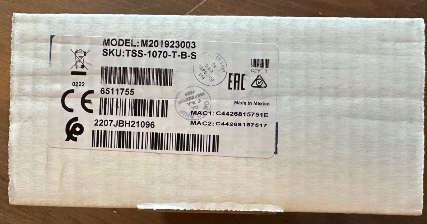 Crestron TSS-1070-T-B-S "10.1 in. Room Scheduling Touch Screen" for ...