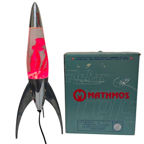 Lava Lamp by Mathmos Telstar Rocket - Red Home Decoration Bedside Retro ...