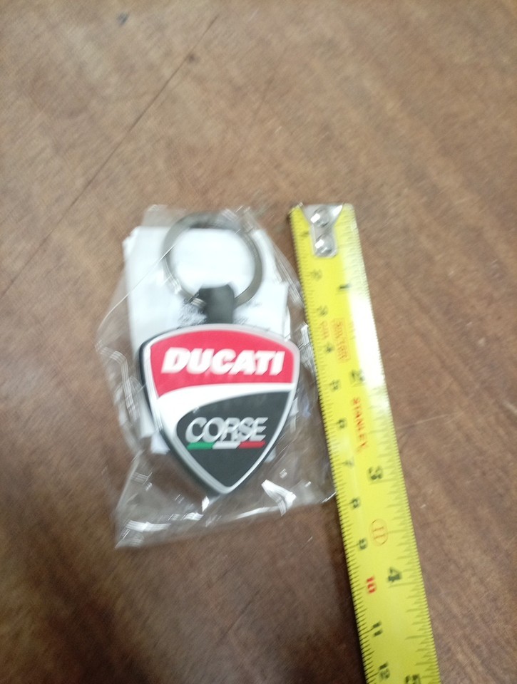 DUCATI CORSE KEYRING GENUINE DUCATI FROM DUCATI DEALERSHIP | eBay UK