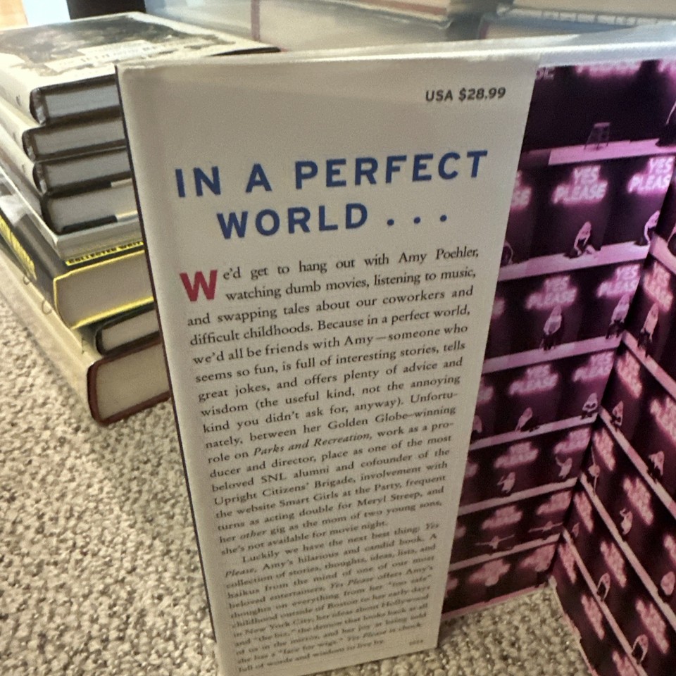 Amy Poehler SIGNED Yes Please | eBay