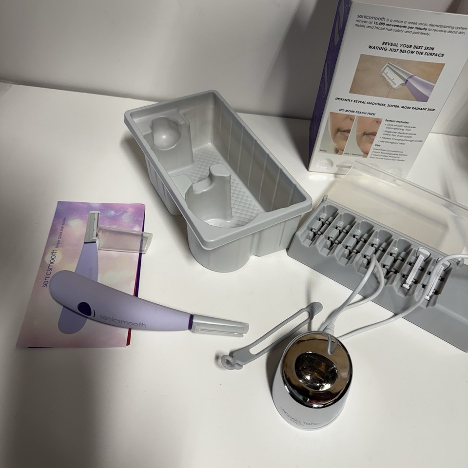 Michael Todd Sonic Smooth 2 in 1 Dermaplaning System | eBay