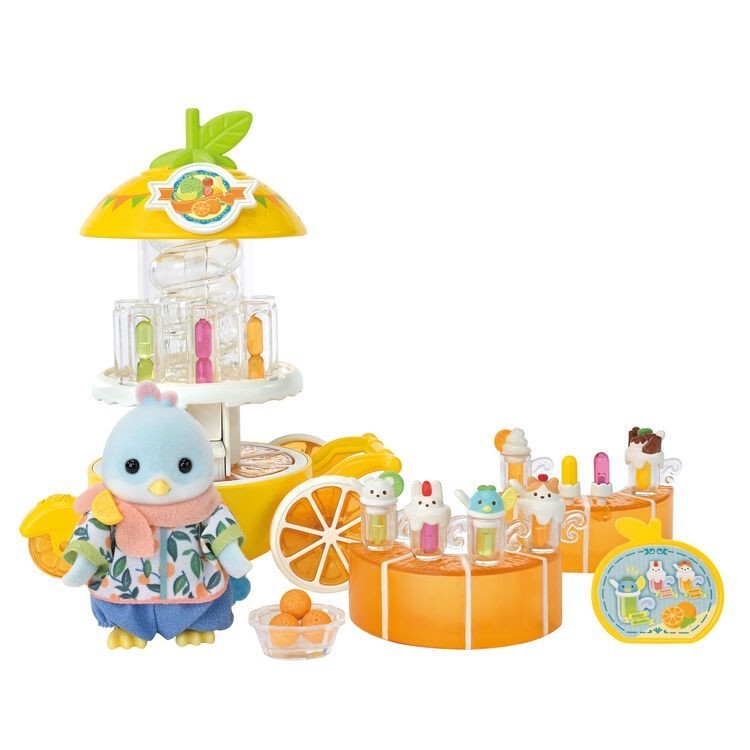 PSL Sylvanian Families Citrus Bird Juice Shop EPOCH Calico Critters ...