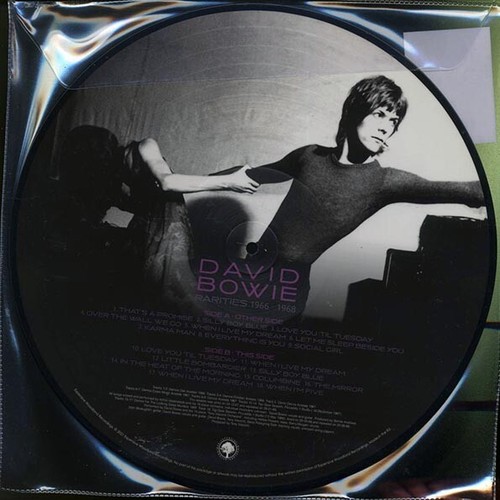 DAVID BOWIE Rarities 1966-1968 Picture Disc Vinyl LP (NEW) Rare Early ...