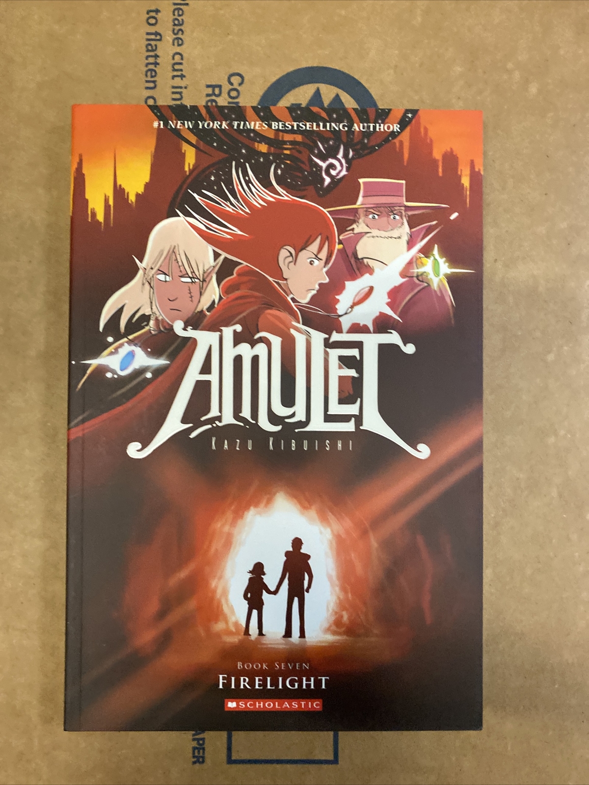 Amulet Ser.: Firelight: a Graphic Novel (Amulet #7) by Kazu Kibuishi (2016, Trade Paperback) for ...