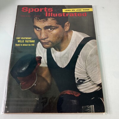 Sports Illustrated March 22 1965 Boxer Willie Pastrano vintage Bill ...