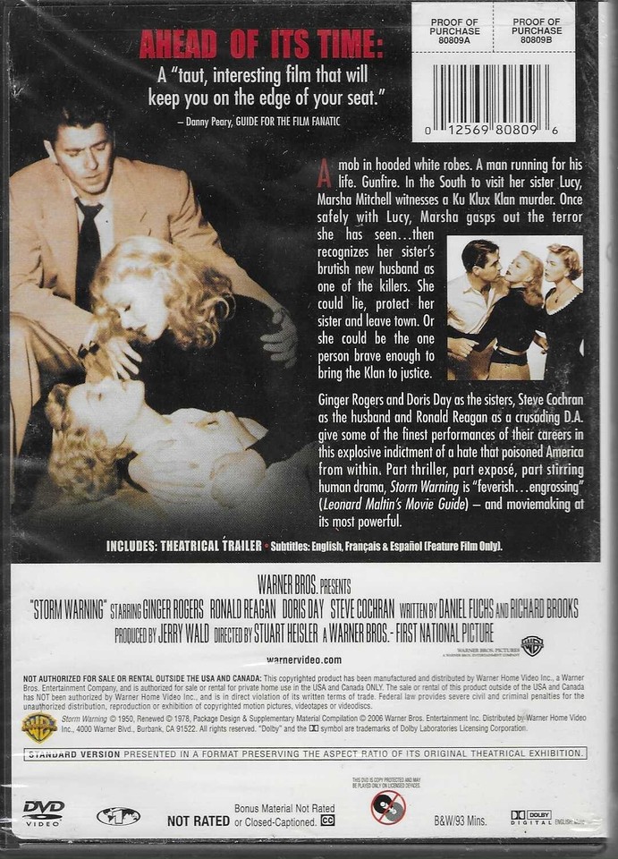Storm Warning (DVD) 12569808096 | eBay