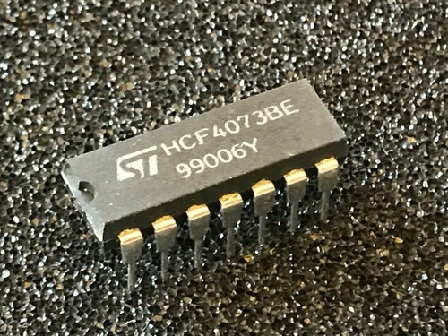 HCF4073BE ORIGINAL ST TRIPLE 3 INPUT AND GATE CHIP UK STOCK x1 fcb27.7 ...