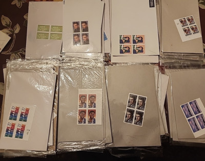 DISCOUNT POSTAGE LOT- 79 MINT BLOCKS OF 4 -32c-44c TOTAL FACE VALUE ...