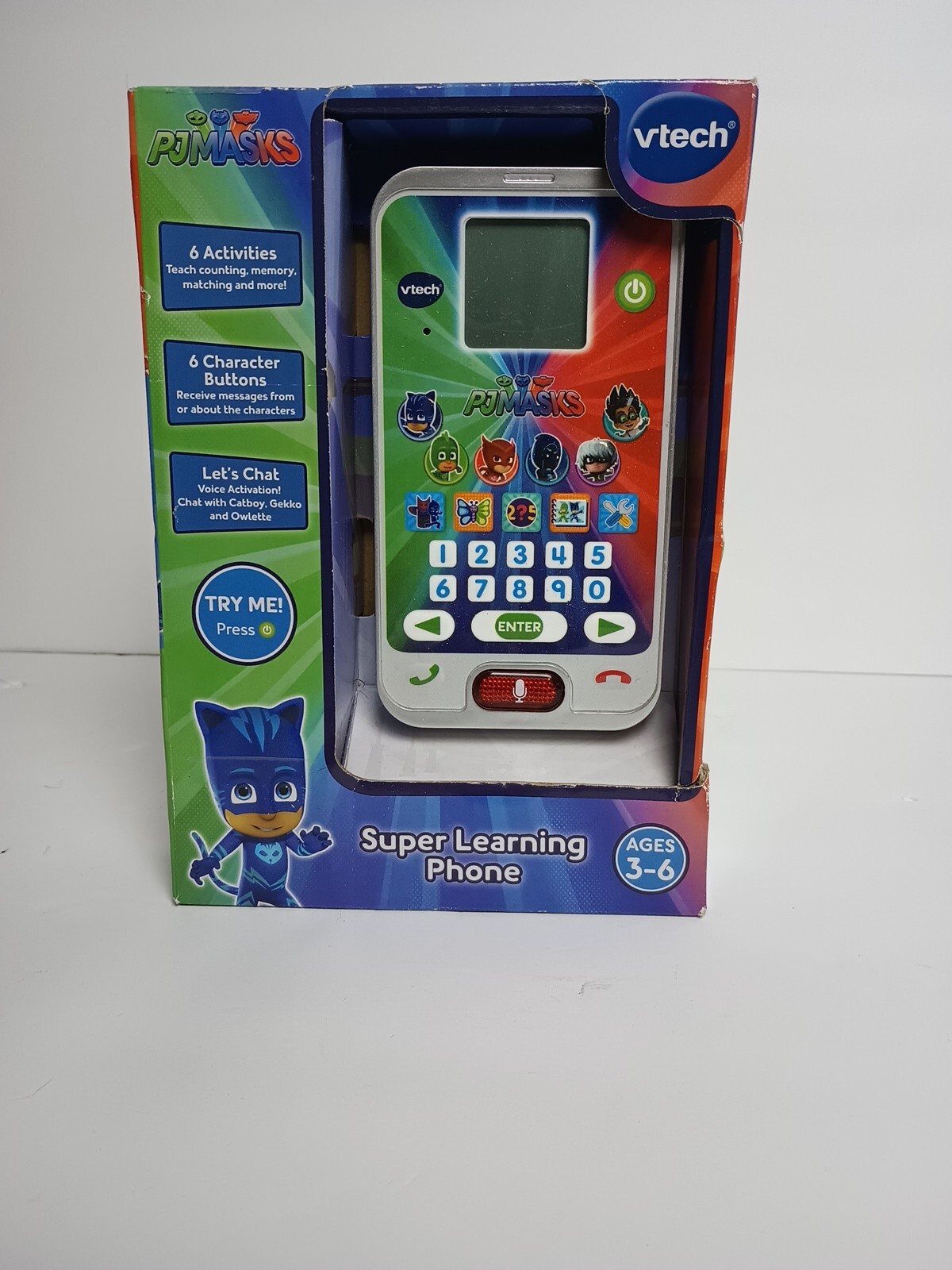 VTech PJ Masks Super Learning Phone - 80-199000 for sale online | eBay