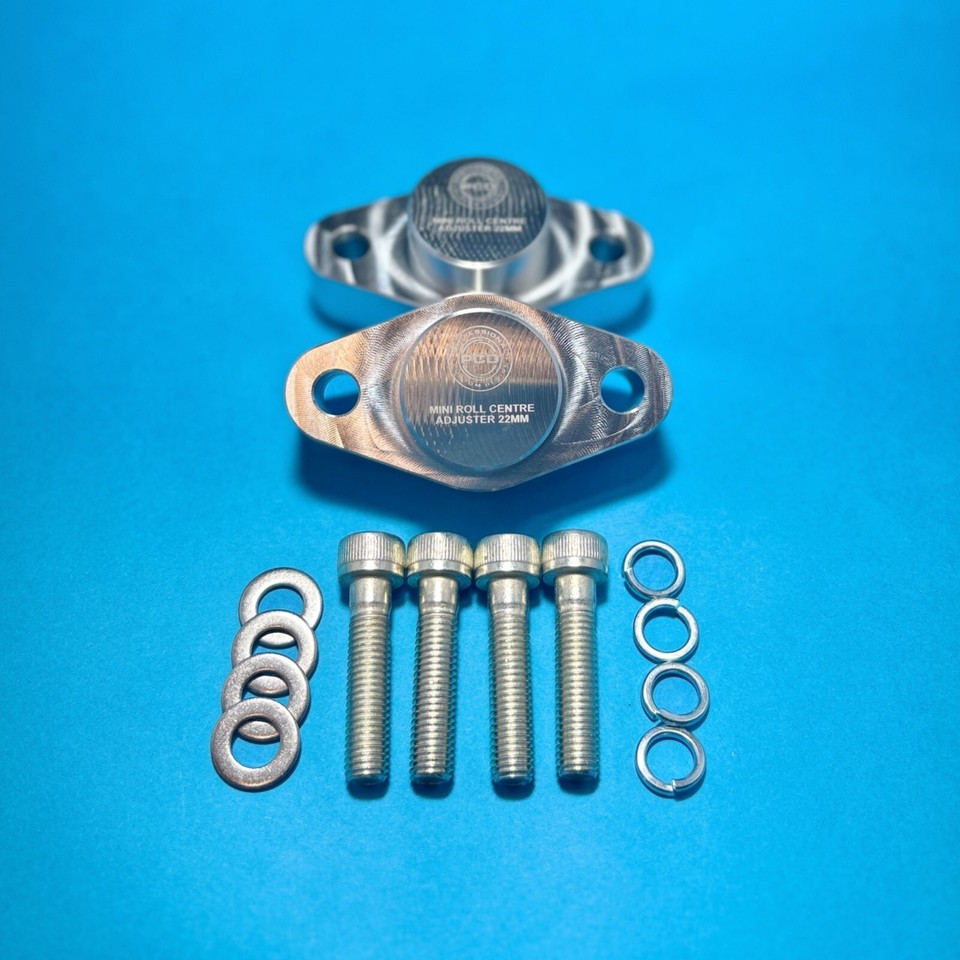 MINI Cooper S R50 R52 R53 Roll Centre Adjusters 22mm set for 17" 18 ...