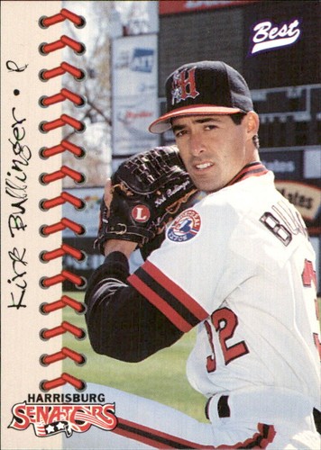 Kirk Bullinger 1997 Best Harrisburg Senators #6 RC Card *AutographDen ...