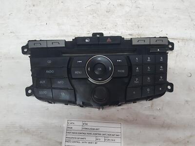 MAZDA BT50 STEREO/HEAD UNIT DASH RADIO CONTROL PANEL/CONTROL UNIT, NON ...