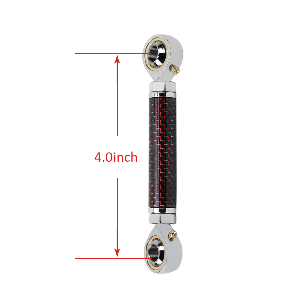 Red Mid Control Shift Linkage Rod Link for Harley FXDB FXDL FXBB FXLR ...