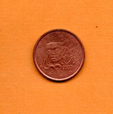 France Coin 5 Euro Cents 2000 Copper 21.25mm 3.92gr KM#1284 (Low ...