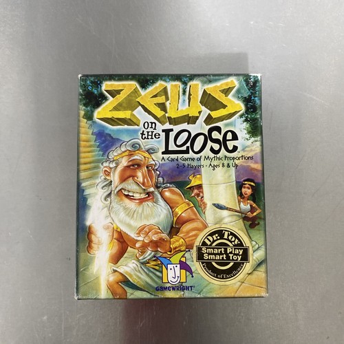 Zeus On The Loose Card Game - Gamewright - Complete - Instructions ...