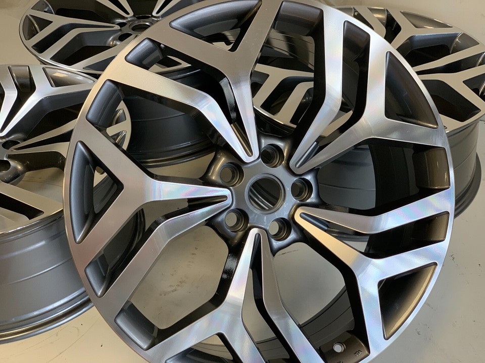 22" RIMS WHEELS FIT RANGE ROVER AUTOBIOGRAPHY HSE SPORT LAND ROVER GREY ...