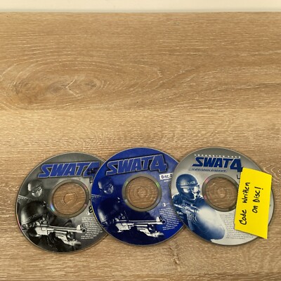 SWAT 4 &The Stetchkov Syndicate (PC) - With Expansion Pack Disc Only w ...