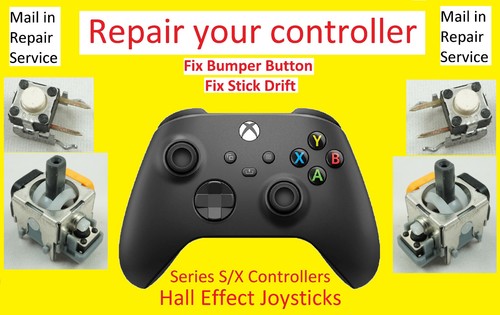 Repair Service - Fix Your Xbox Series X/S Controller Stick Drift - Hall ...