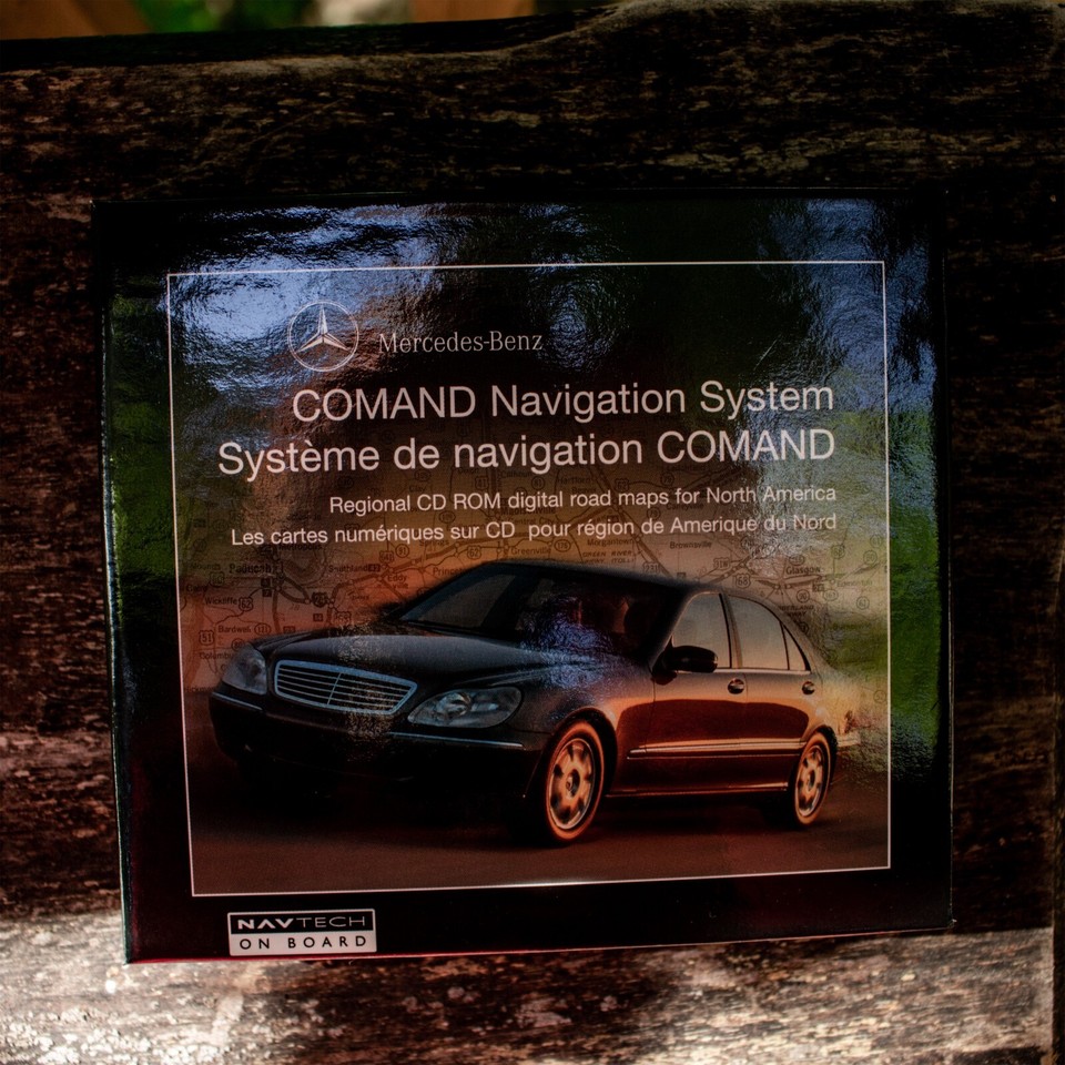 MERCEDES BENZ CLK320 2001 GPS Navigation System Digital Road Map Disc ...