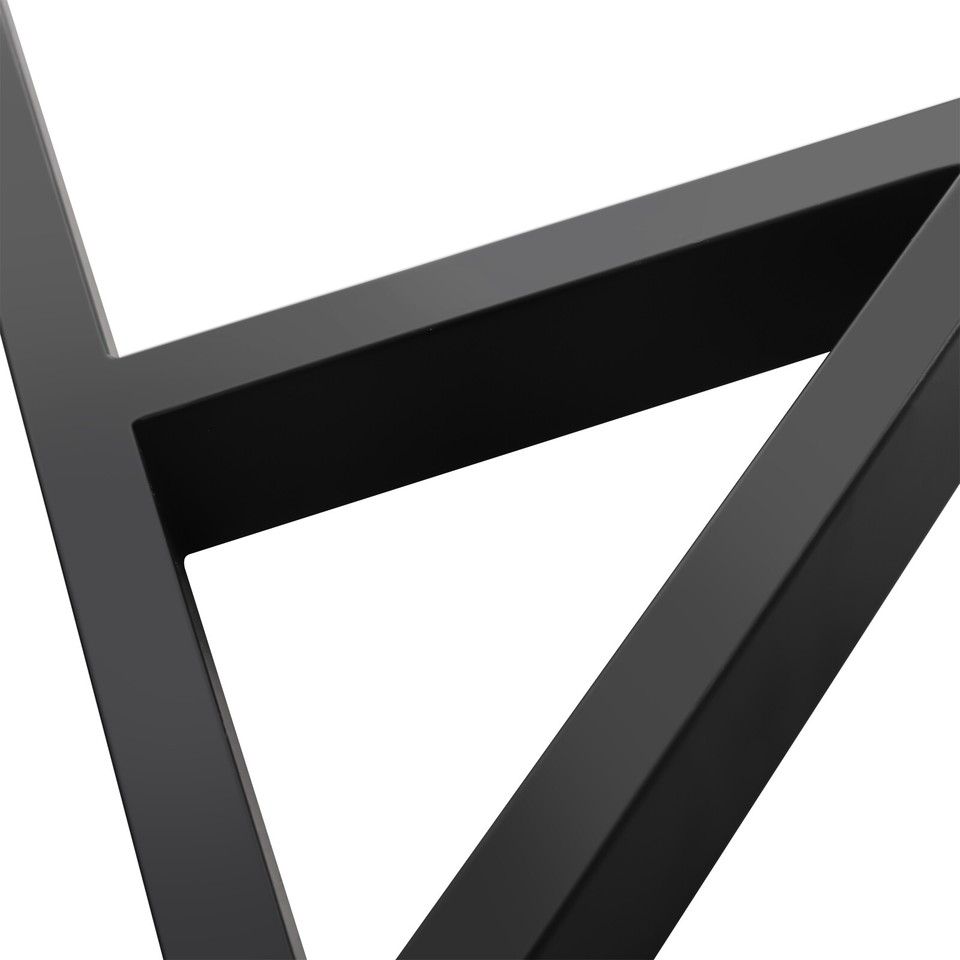 16"Pair Metal Table Legs Heavy Duty DIY Dining Coffee Table Legs Steel ...