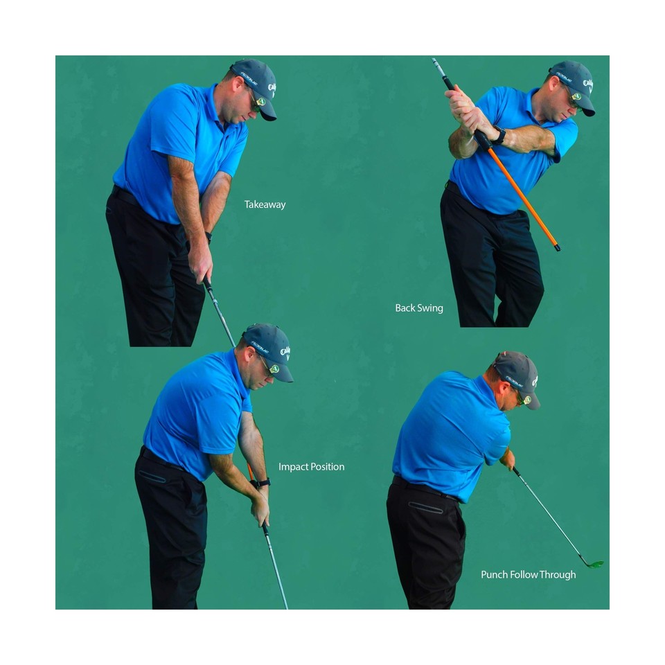 Anti-Flip Stick® Impact Golf Swing Training Aid | Teaches Proper Impact ...