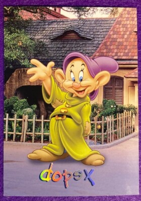 DOPEY HOLOFOIL CARD #20 WALT DISNEY WORLD SIGNATURE SERIES 2001 READ ...
