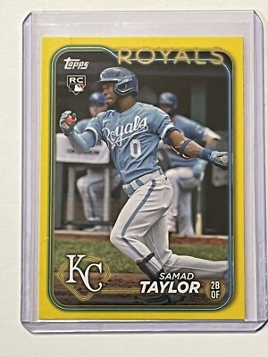 2024 Topps Series 1 Samad Taylor Rookie Yellow Mariners | eBay
